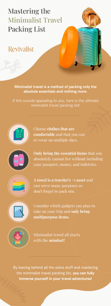 Mastering the Minimalist Travel Packing List - 5 Tips